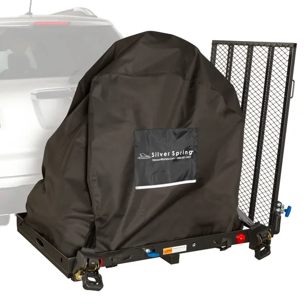 Silver Spring Power Chair Travel Kit w/Steel Carrier - 400 lb. Cap ...